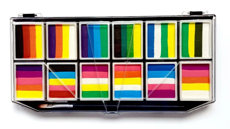 Fast Delivery Professional Global Colours Face Paint Set Face And Body ...