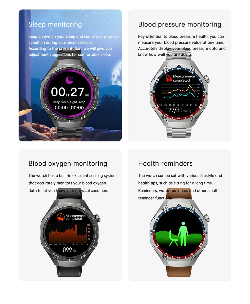 Kalobee New SK40 Smartwatch - Multiple Functions & Waterproof