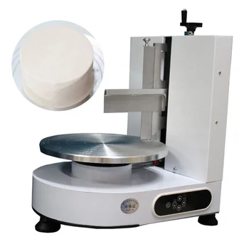 Automatic Birthday Cake Icing Frosting Cake Smear Coating Machine - Buy ...