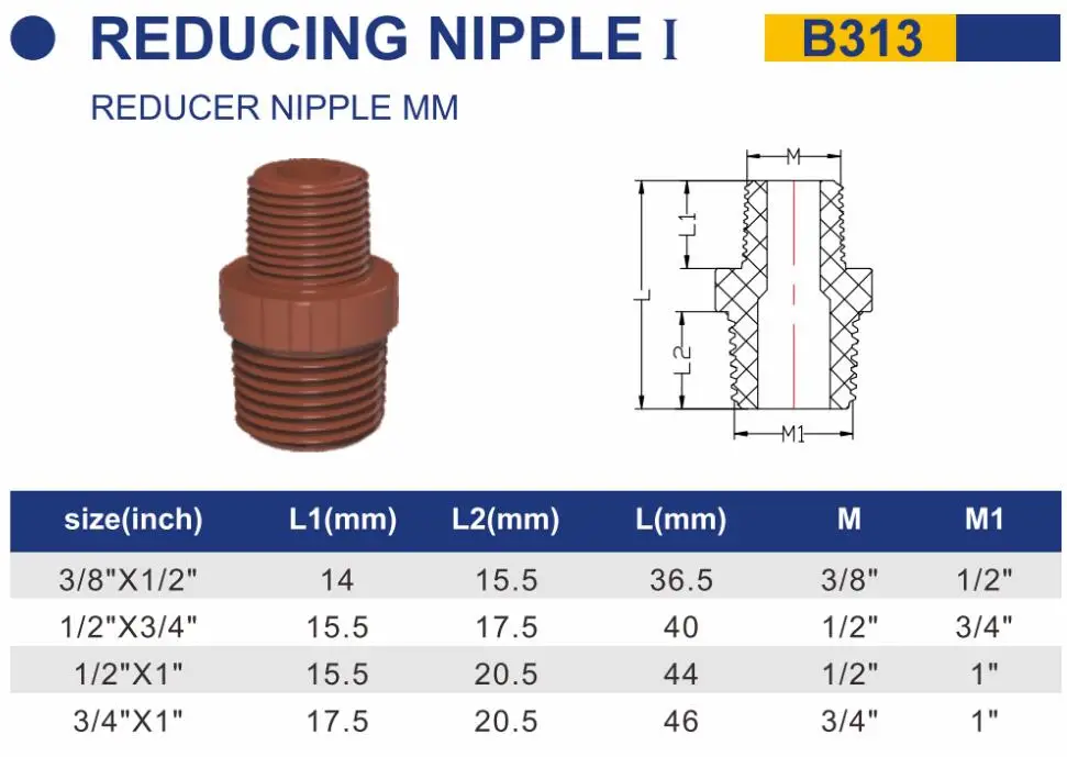 High Quality PP PPH Threaded Pipes & Fittings - Durable & Versatile