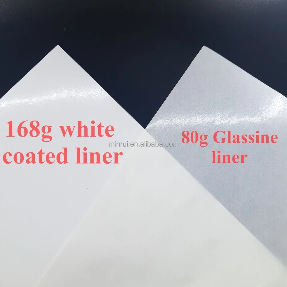 Shenzhen Minrui A4 Size White Destructible Eggshell Sticker Paper