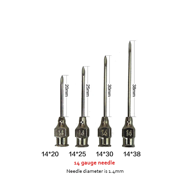 Factory-Issued Stainless Steel Hypodermic Needles for Pet Injection ...