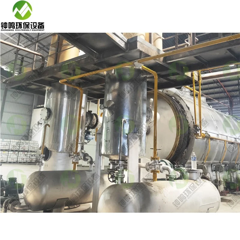 Waste Transformer Oil Refinery - Pyrolysis to Diesel
