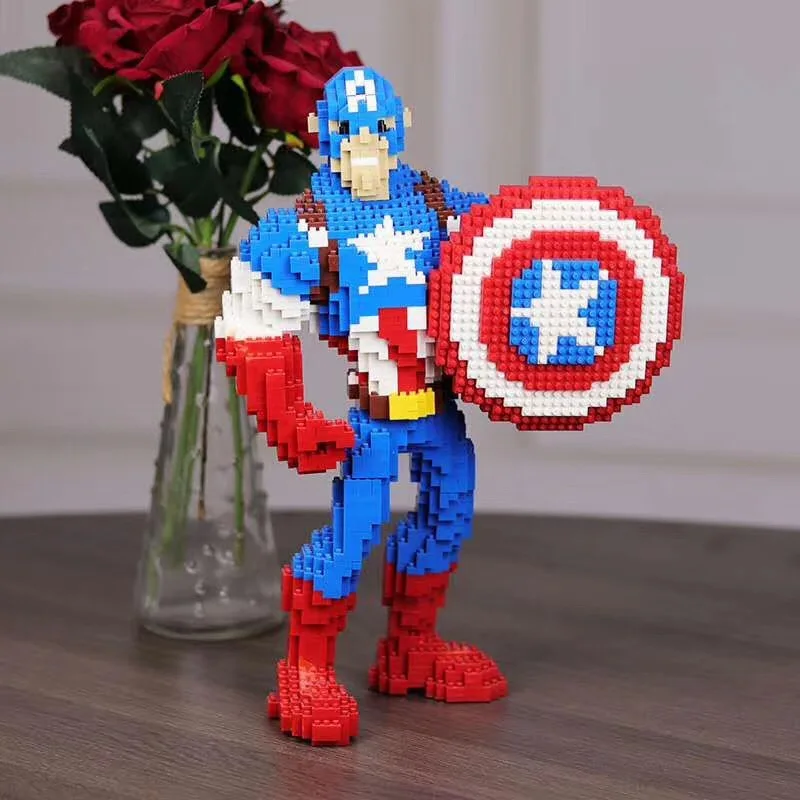 Whole Sale Mini Diamond Block Super Heroes Figures Toys Building Blocks ...
