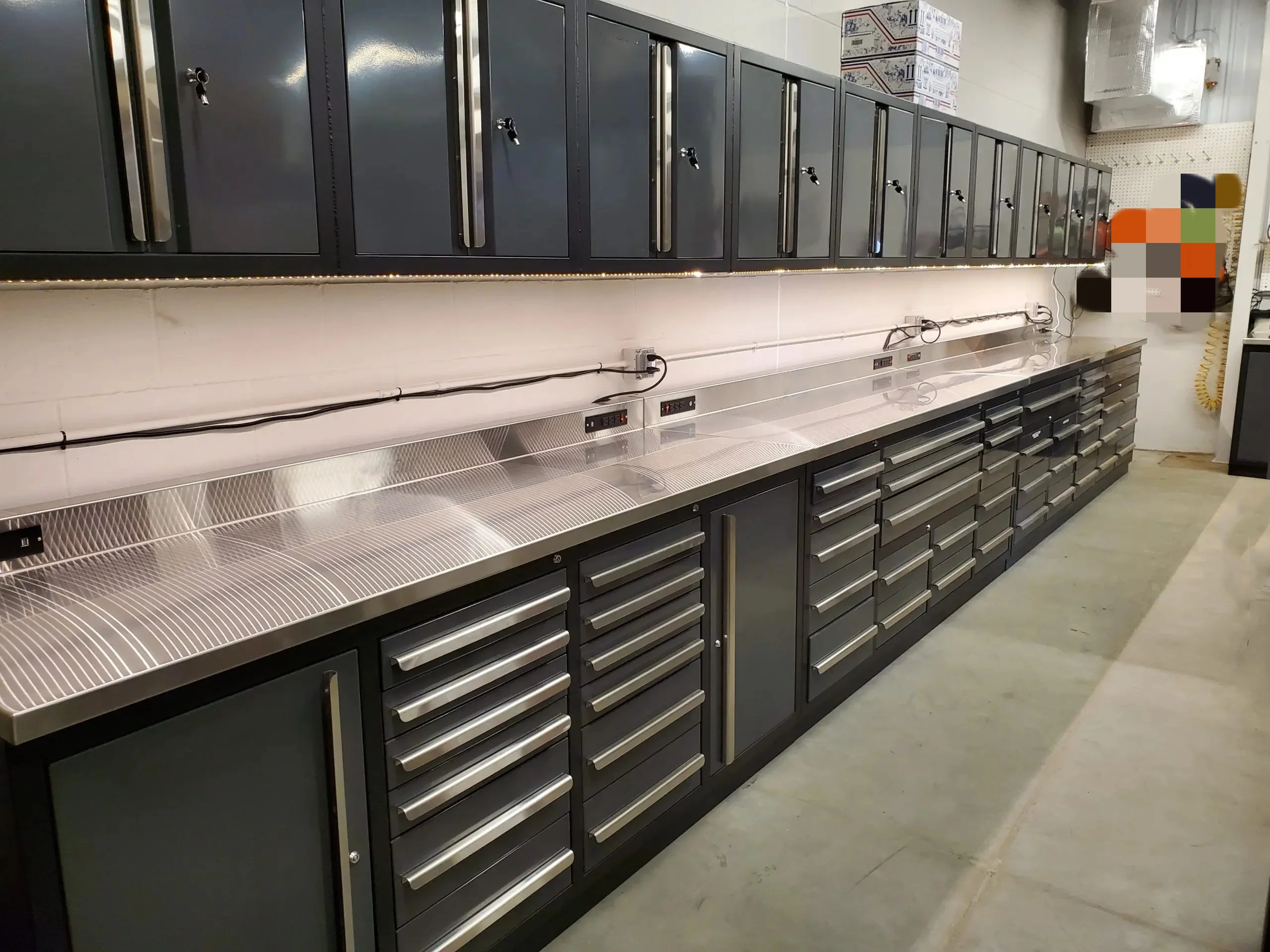 Factory Wholesale Stainless Steel Heavy Duty Storage Garage Workbench ...