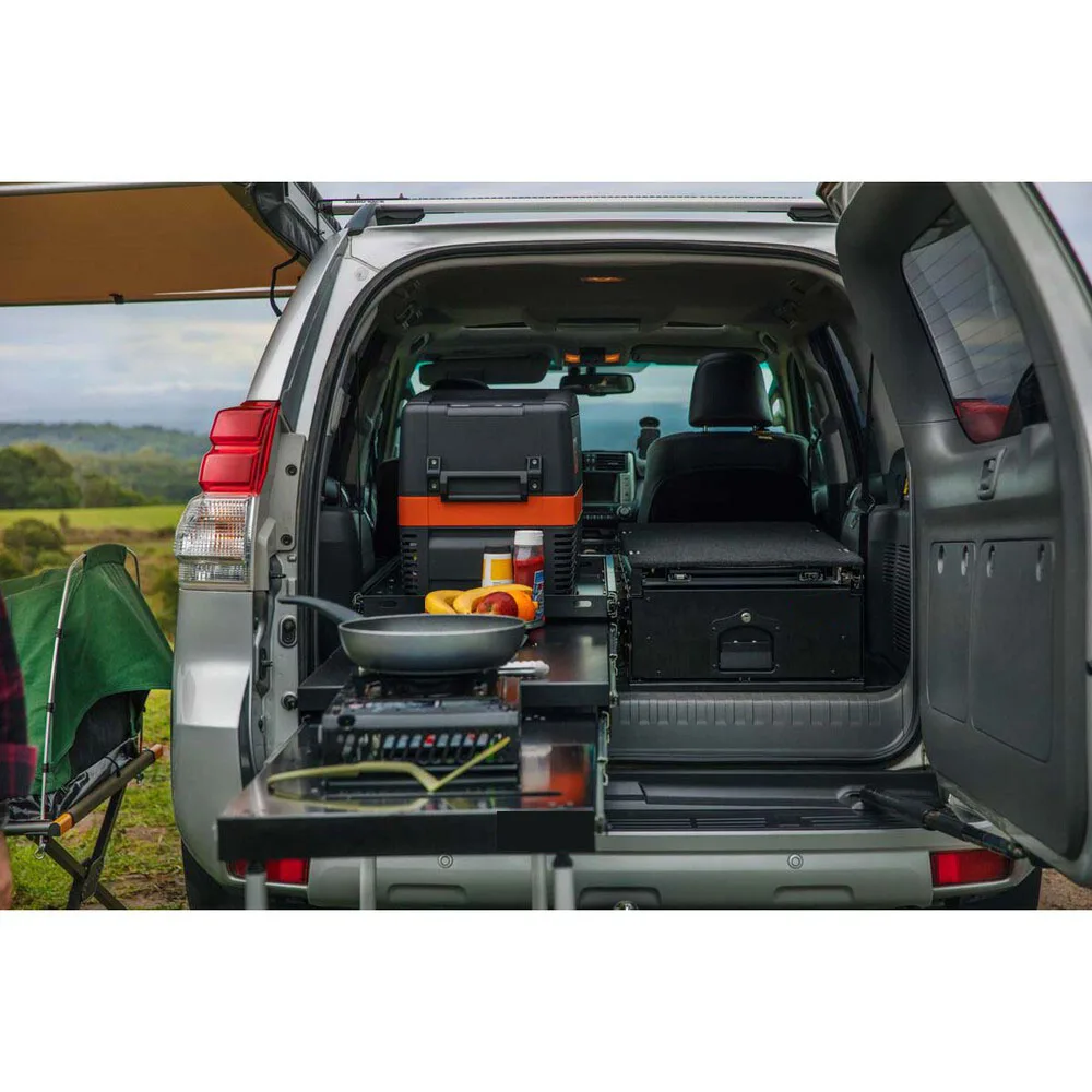 Offroad Camping Slide Out Camp Kitchen - Luxury & Durability