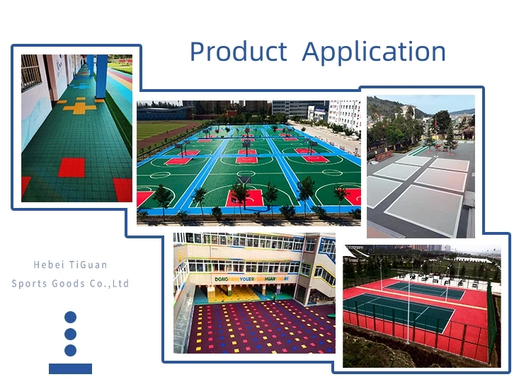 Indoor Garden Standard Size Interlocking Sport Court Tiles Plastic ...