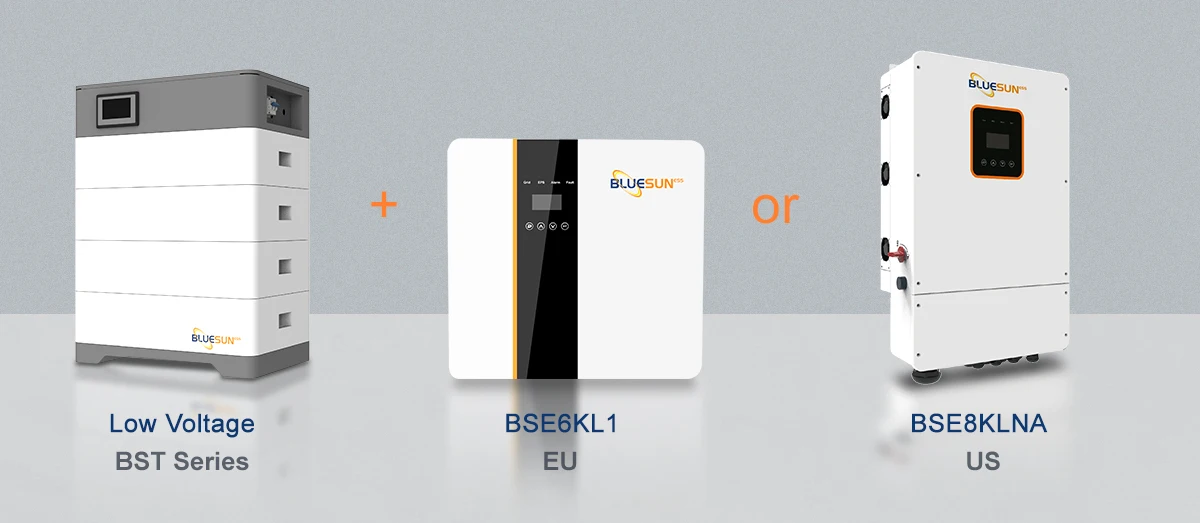 Bluesun 48v 100ah 200ah Batteries 48v Lithium Battery 10kwh 30kwh 50kwh ...