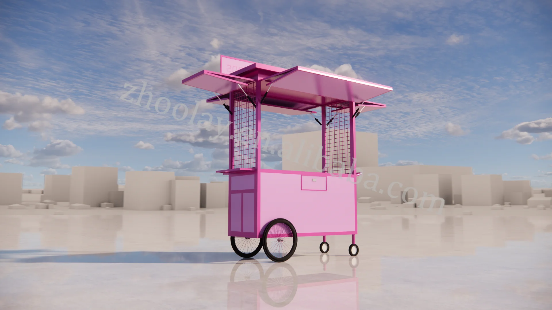 Outdoor Stall Display Stand Market Shed Portable Foldable Selling Table ...