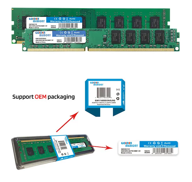 Ram Ddr3 2gb 4gb 8gb Ddr3 Ram 1333mhz 1600mhz Memory Module Memoria Ram ...