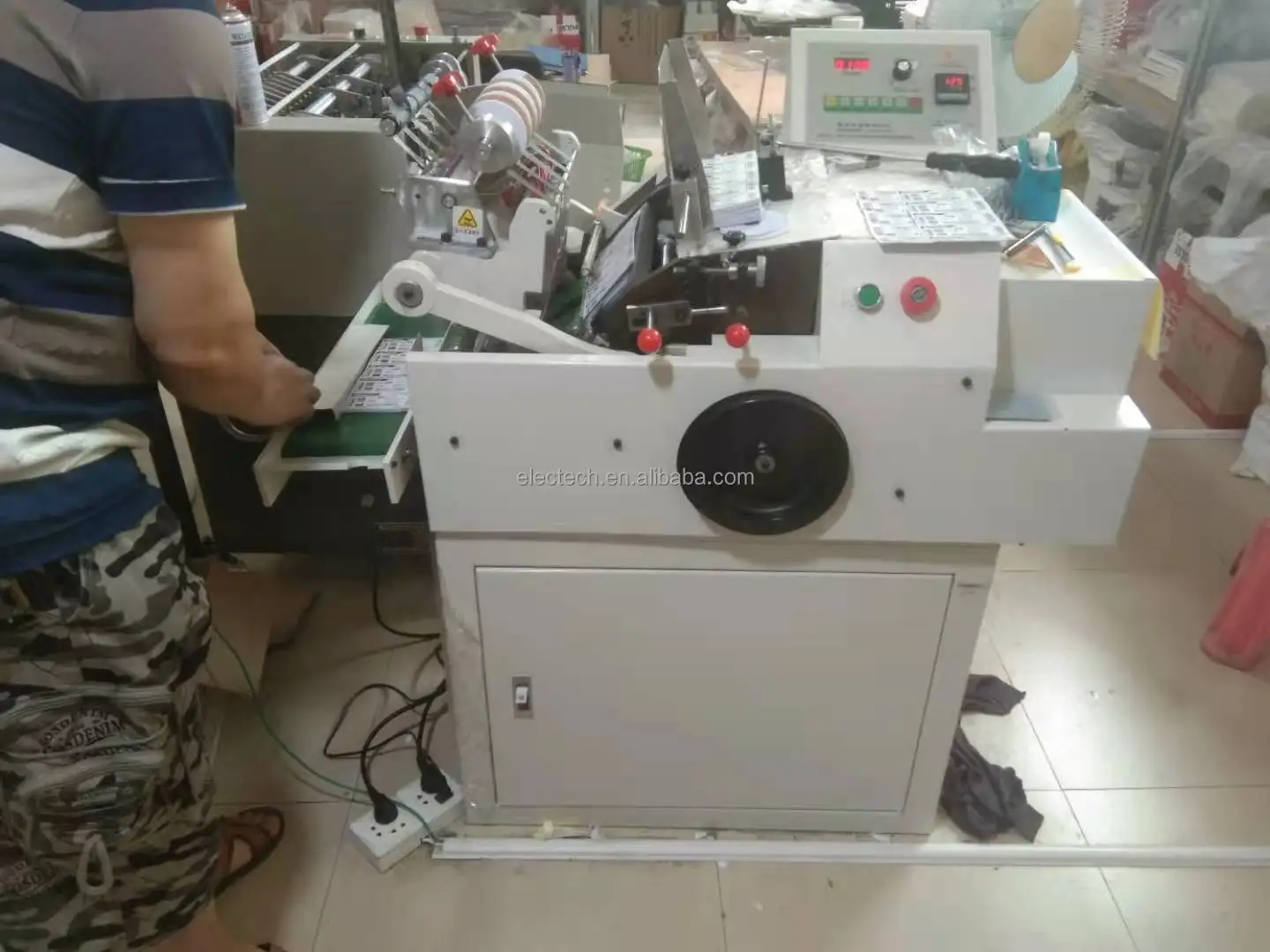 Automatic Hang Tag Gold Foil Printer - High Productivity