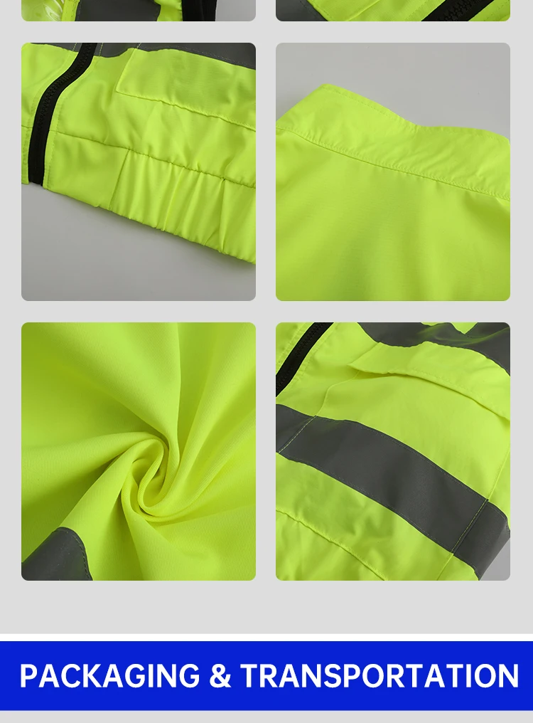 Custom Ventilated Safety Jacket - High Visibility & Cooling