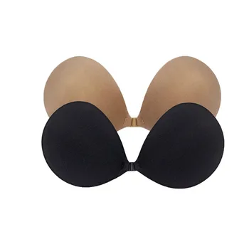The Sponge Strapless Elegant Style Solid Color Pure Color Bra Lift The ...