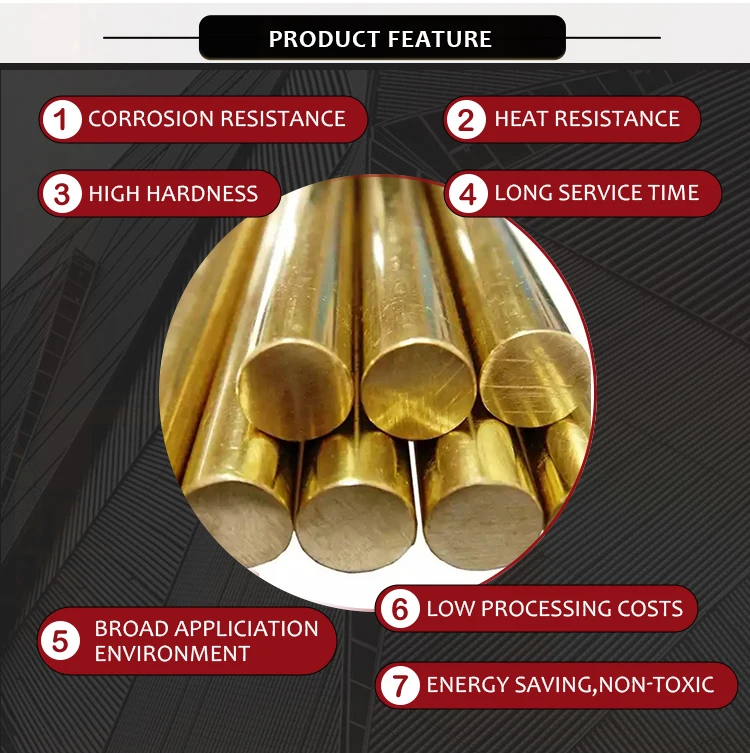 Pure 99.99% Copper Bar Solid Copper Rod Astm C11000 Copper Earth Rod ...