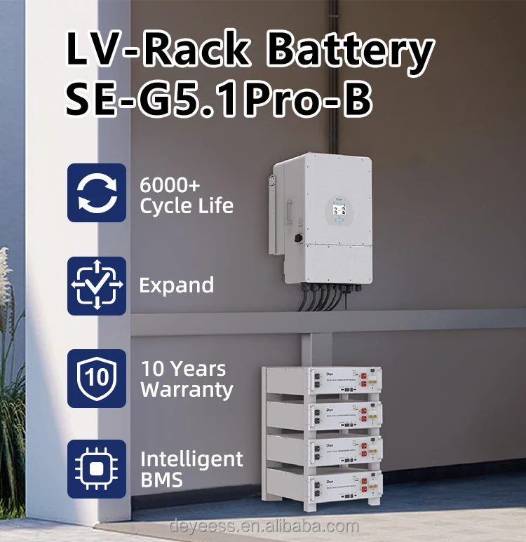 Deye ESS SE-G5.1Pro-B Best Portable Solar Power 100Ah Home Storage ...