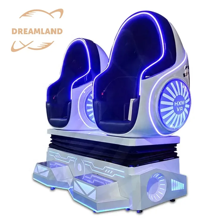 Dreamland 2 Seats Roller Coaster 9d Vr 360 Flight Simulator 9d Vr Chair 360 Vr Chair Virtual ...