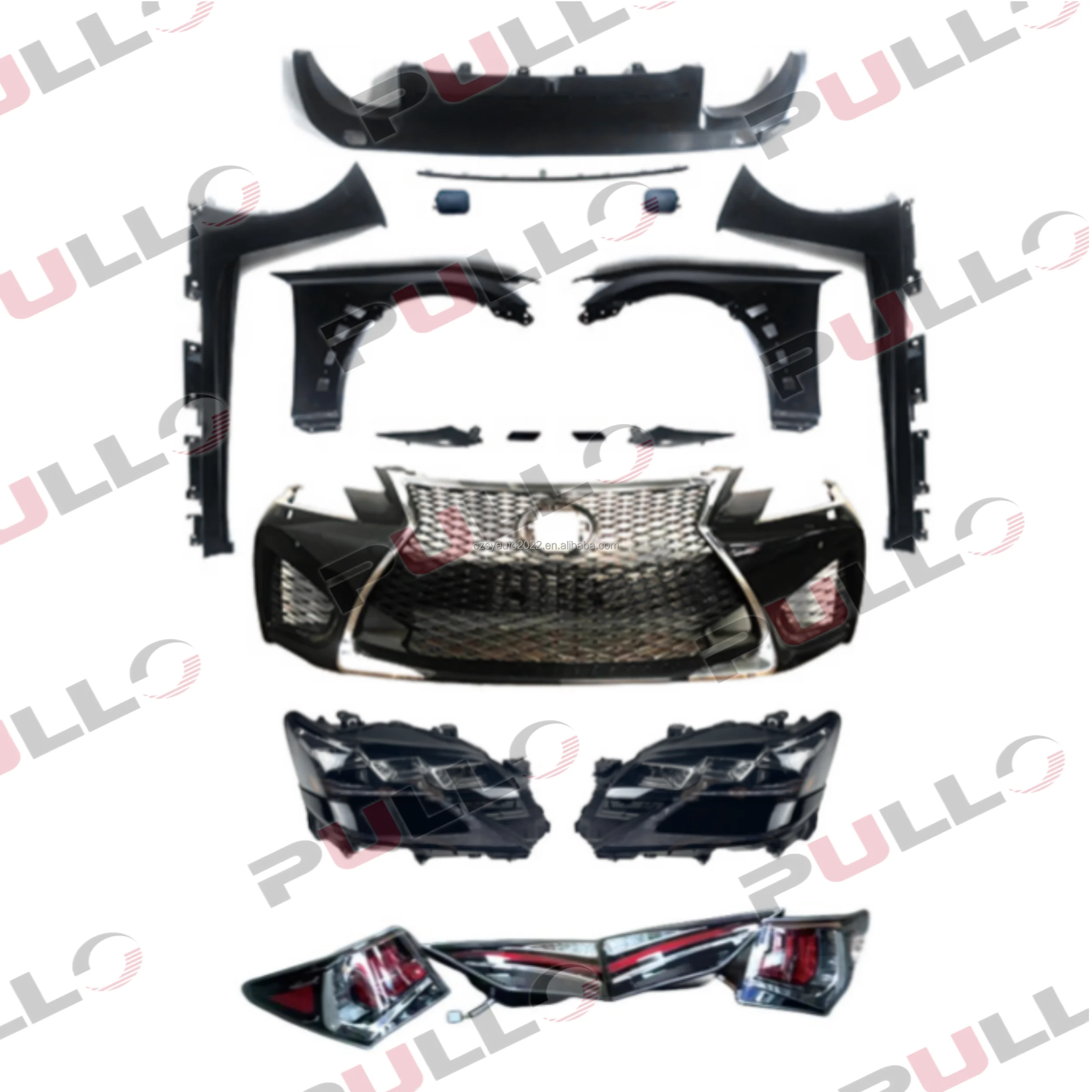 Body Kit Include Front Bumper Assembly With Grille And Auto Lamps For ...