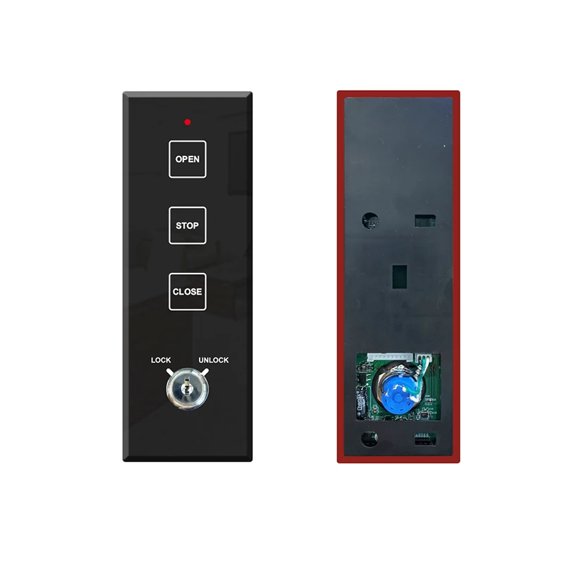 Three Buttons Function Selector Key Control Touch Switch