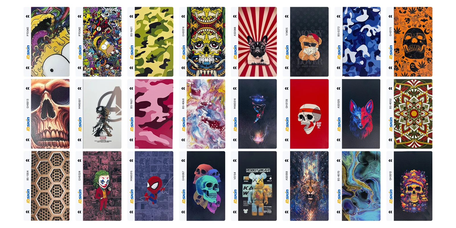 Oem 3d Embossed Skin Vinyl Stickers Printed Cover For Mobile Phones ...