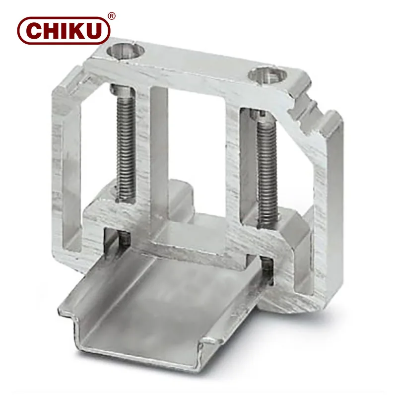 DIN Rail Terminal Block Jumper 10 Poles Divided Fixed Plug-in Bridge ...