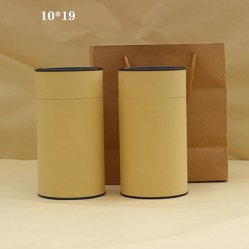 Jijid Custom Cylindrical Canister Cardboard Cylinder Round Box Paper ...