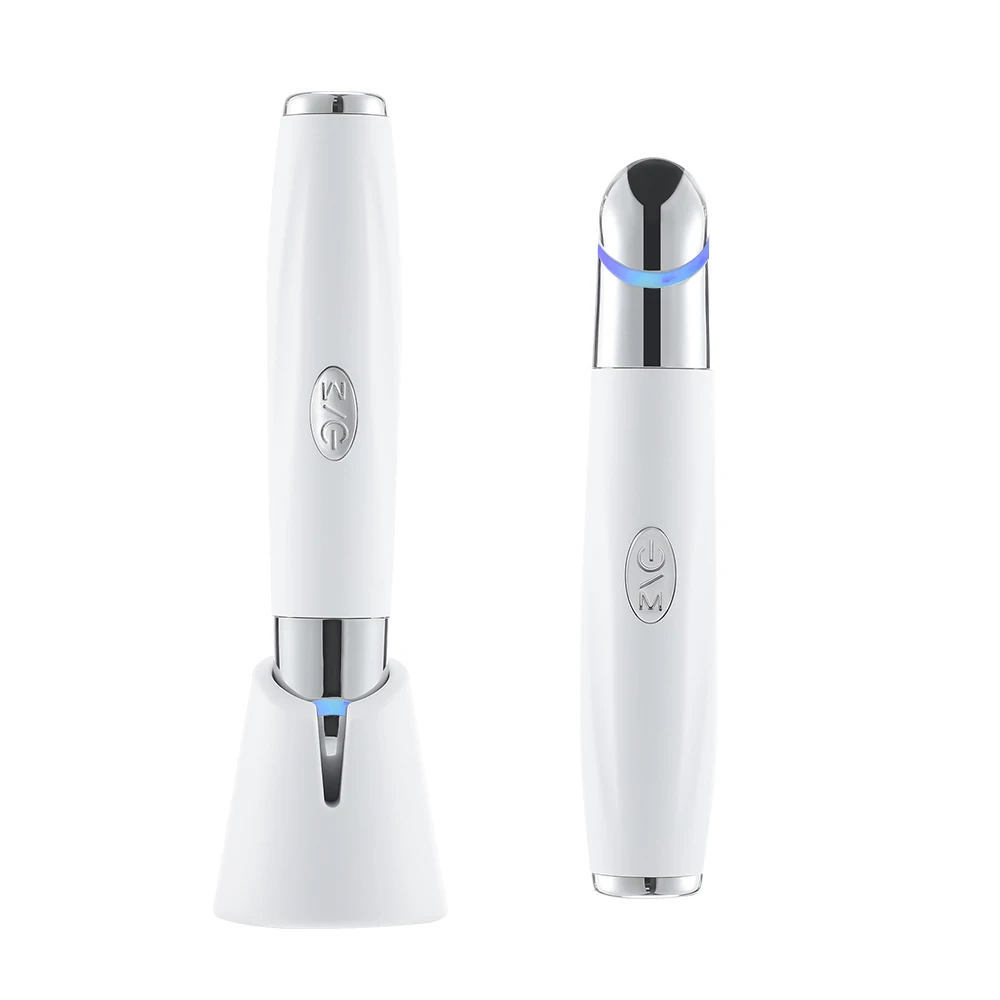 3 Color Light Heated Vibration Eye Care Lifting Beauty Device Electric ...