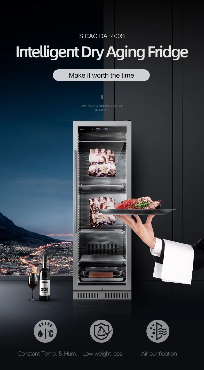 SICAO Professional 400L Dry Age Steak Beef Meat Aging Machine