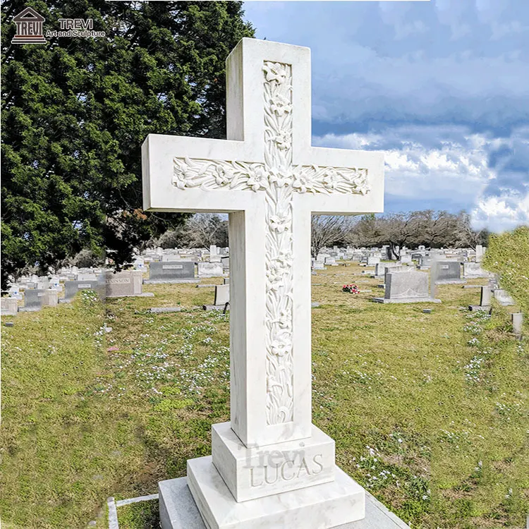 Stone Cross for Sale - Elegant Marble Headstones