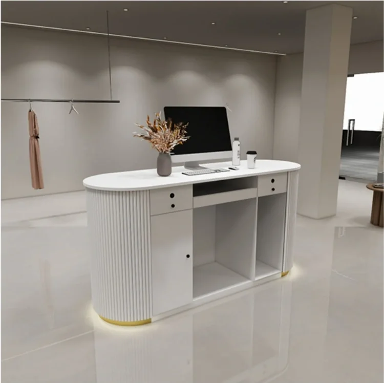 Shop Our Custom Cashier Counters - Perfect for Beauty & Spa
