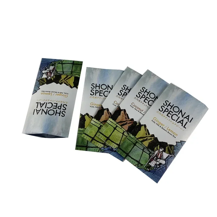 Custom Heal Seal Chocolate Snack Energy Bar Wrapper Biodegradable Paper ...