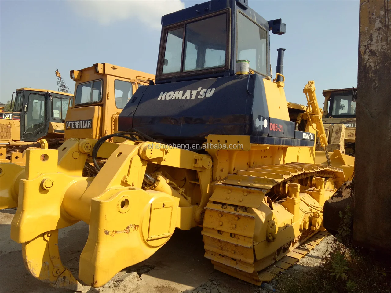 Original Japanese Crawler Dozers Komatsu D85-21 Crawler Bulldozer D85 ...