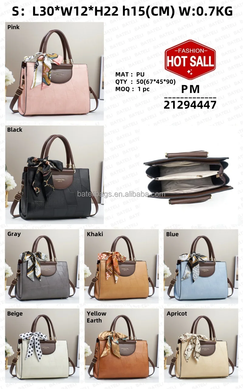 Durable PU Handbag with Big Capacity - Perfect for Women