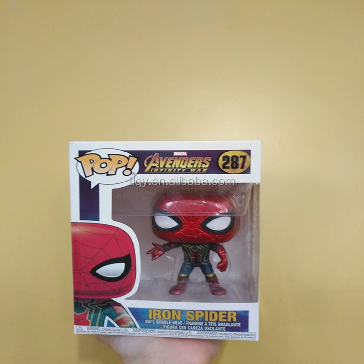 Funko Pop Spider Man 287# Spiderman Hero Animation Collection Model ...