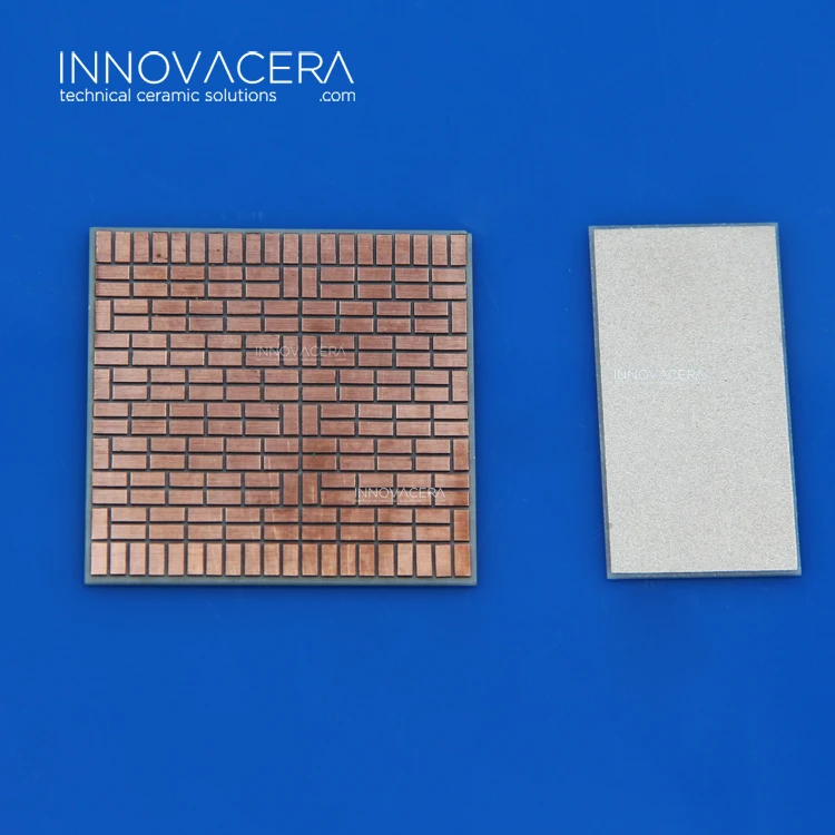 Aluminum Nitride AlN Ceramic AMB Thick Film Substrate with Copper ...