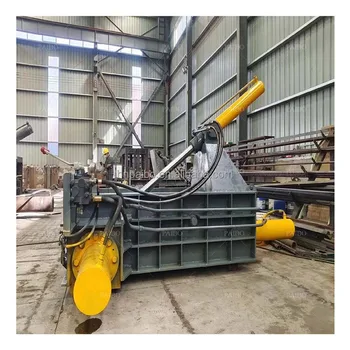 200 Ton Pressure Waste Metal Scrap Metal Compactor Baler Balling Press ...