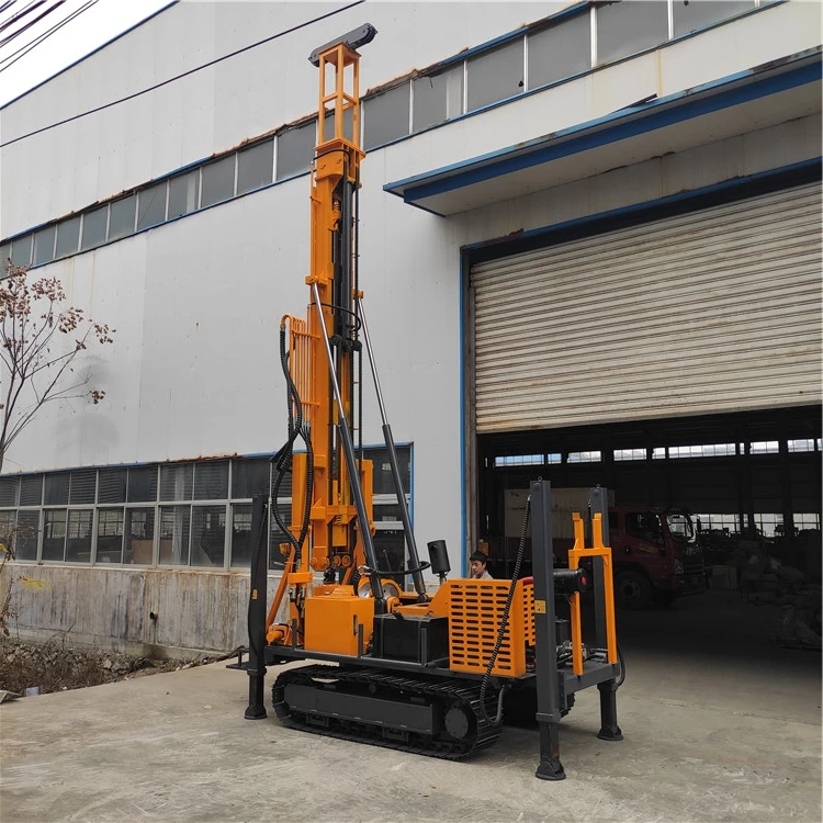 Portable Top Drive Hydraulic Bore Well Stone Drilling Machine Water ...