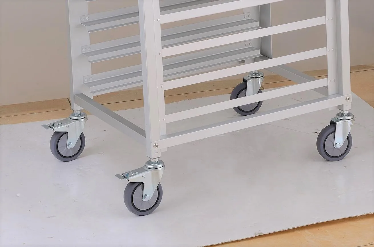 15-tier Aluminum Bakery Cart Baking Oven Tray Gastronorm Pan Trolley ...