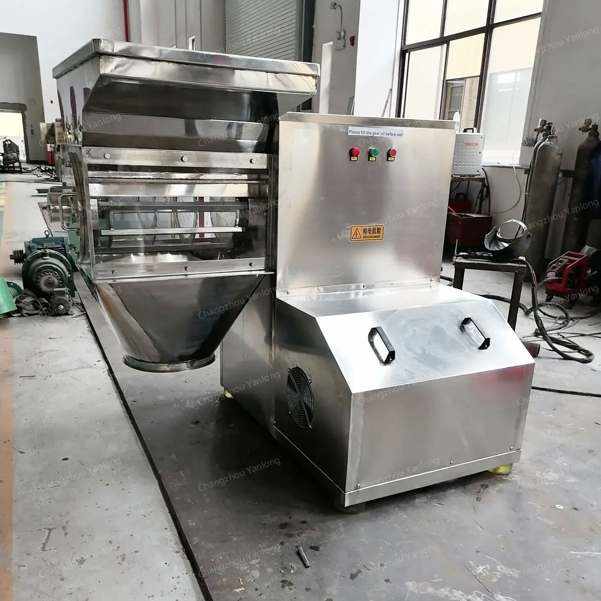 SUS304 Food Grade Granular Slab Rock Sugar Crusher