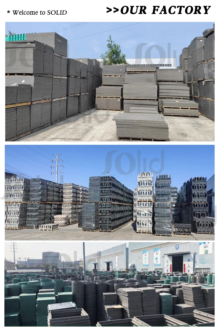 Waterproof En124 Manhole Cover - Durable Plastic Composite