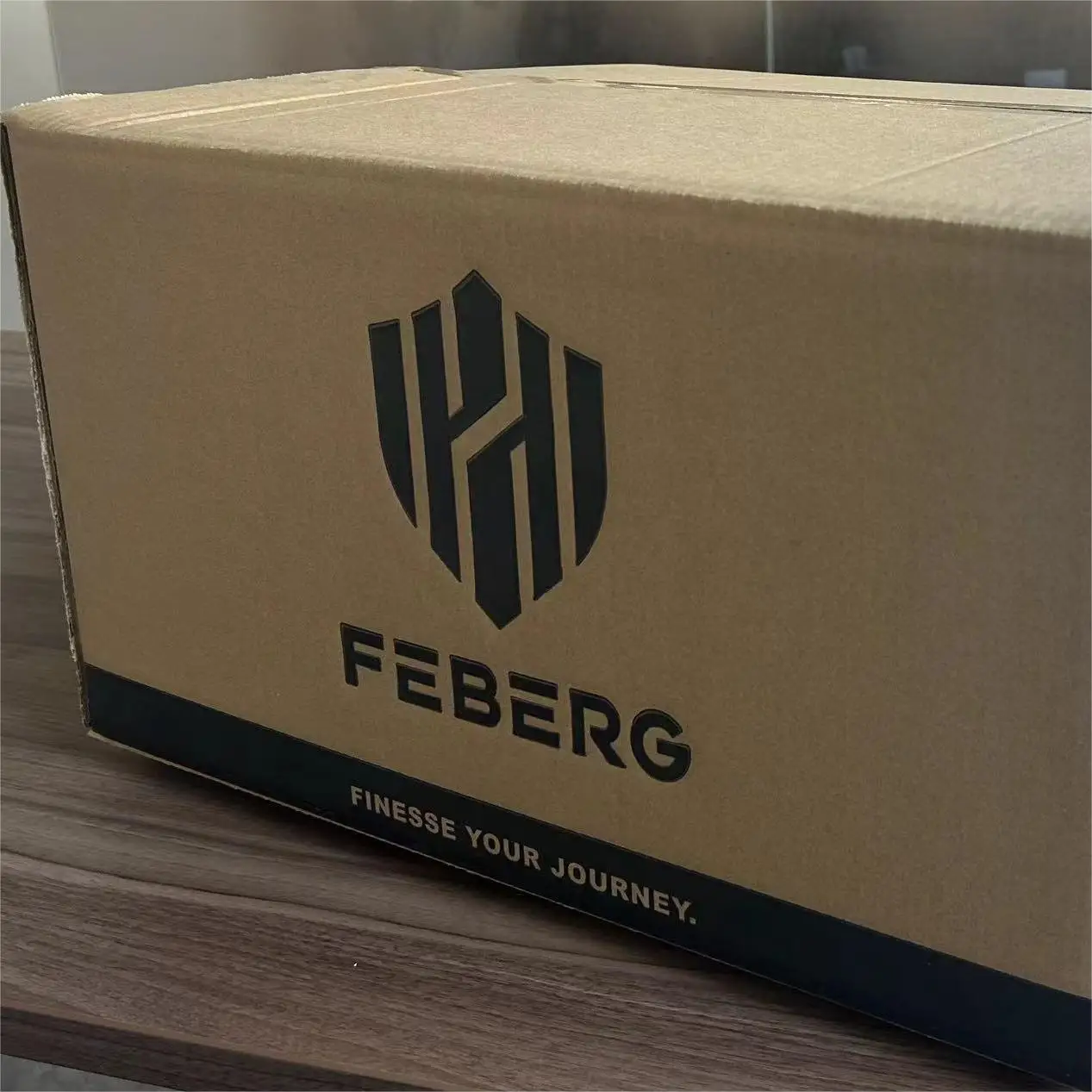 Feberg Custom Motorcycle Lights Black Led Retro Skull Headlight Head ...