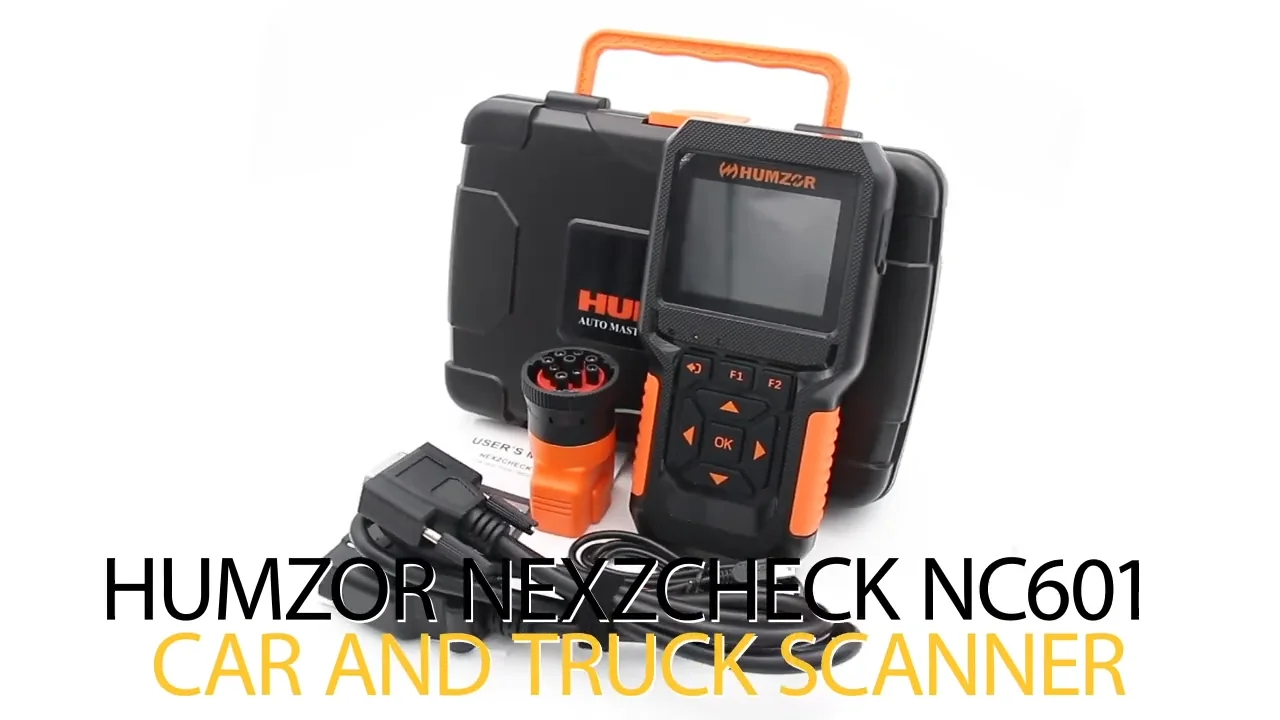 Humzor Nc601 2in1 Obd2 Code Reader Scanner Full System Car Diagnostic ...