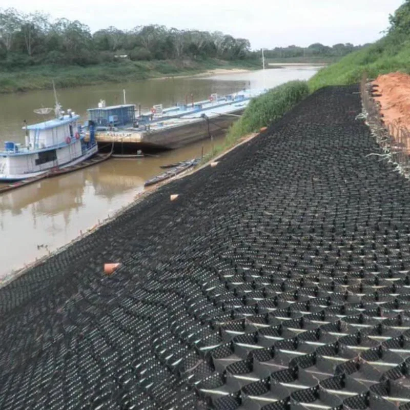 HDPE Geocell Gravel Grid for Soil Stabilization & Retaining Walls