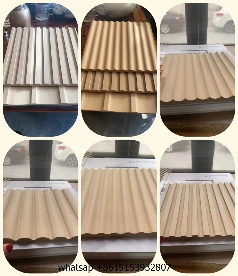 3D CNC MDF Paneling Router - Wall Panel Board HDF 2.44x1.22