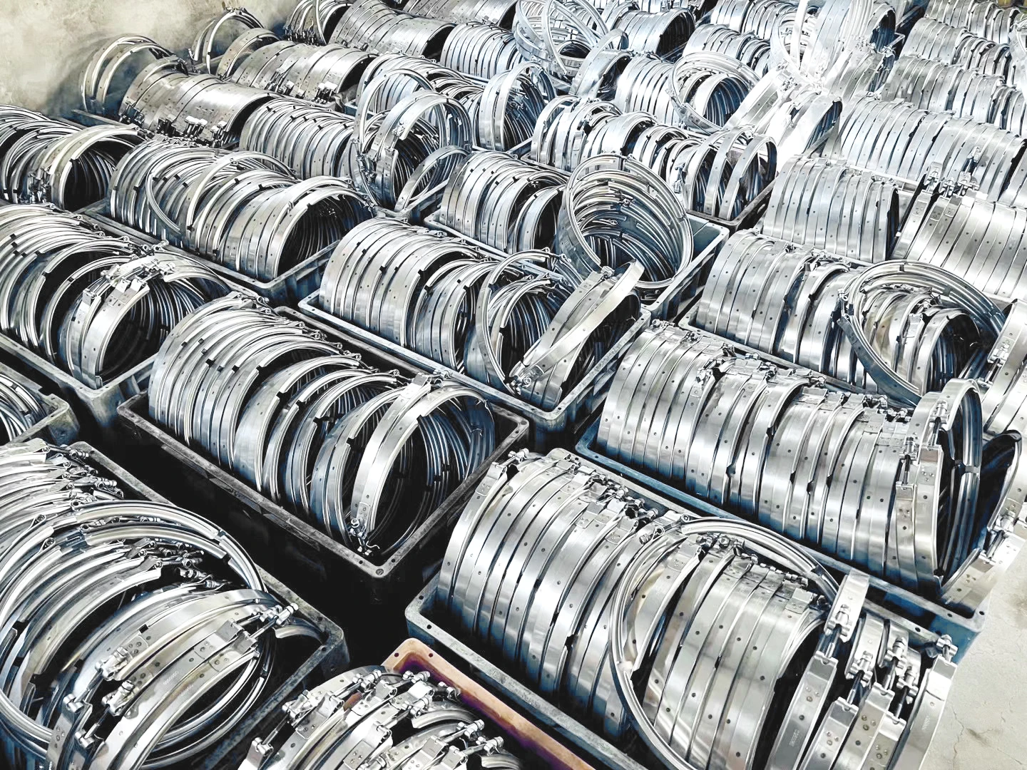 Galvanized Duct Clamps - Reliable Quick Connect Solutions