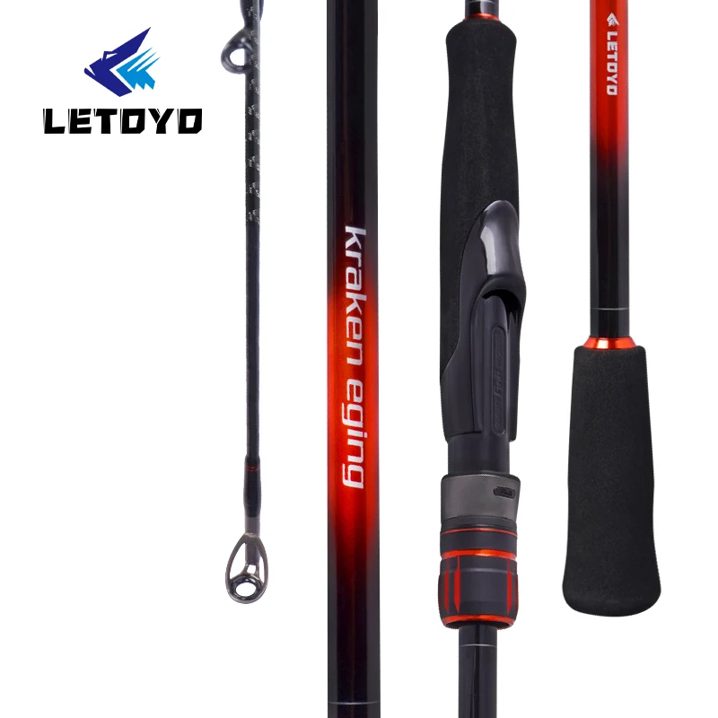 LETOYO KRAKEN EGING BB Squid Fishing Rod Ultralight Egi Fishing Rod ...