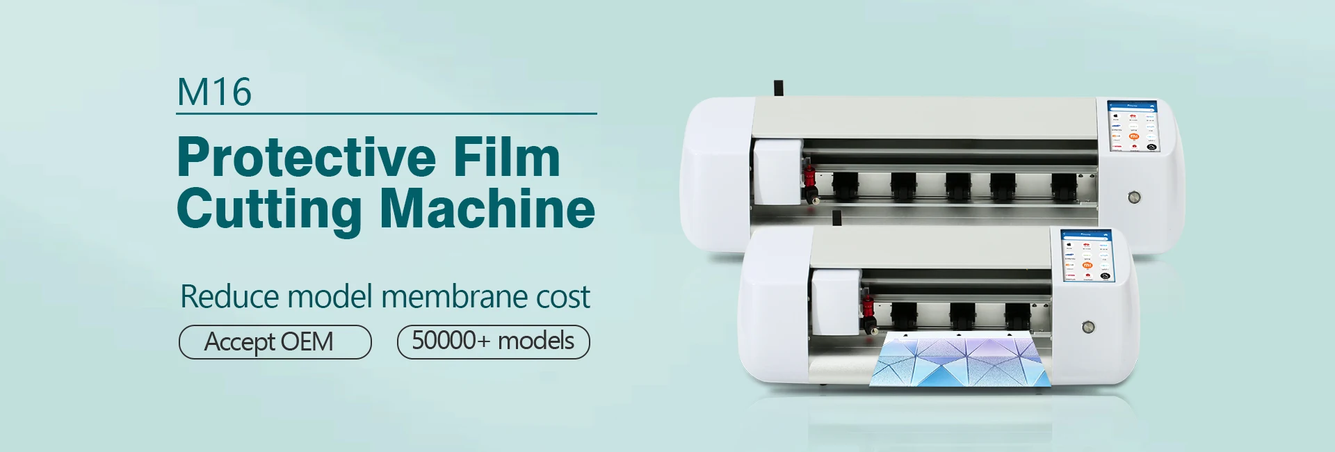 Momo Oem Customized Tpu Hydrogel Film Cutter Machine For Front Back ...