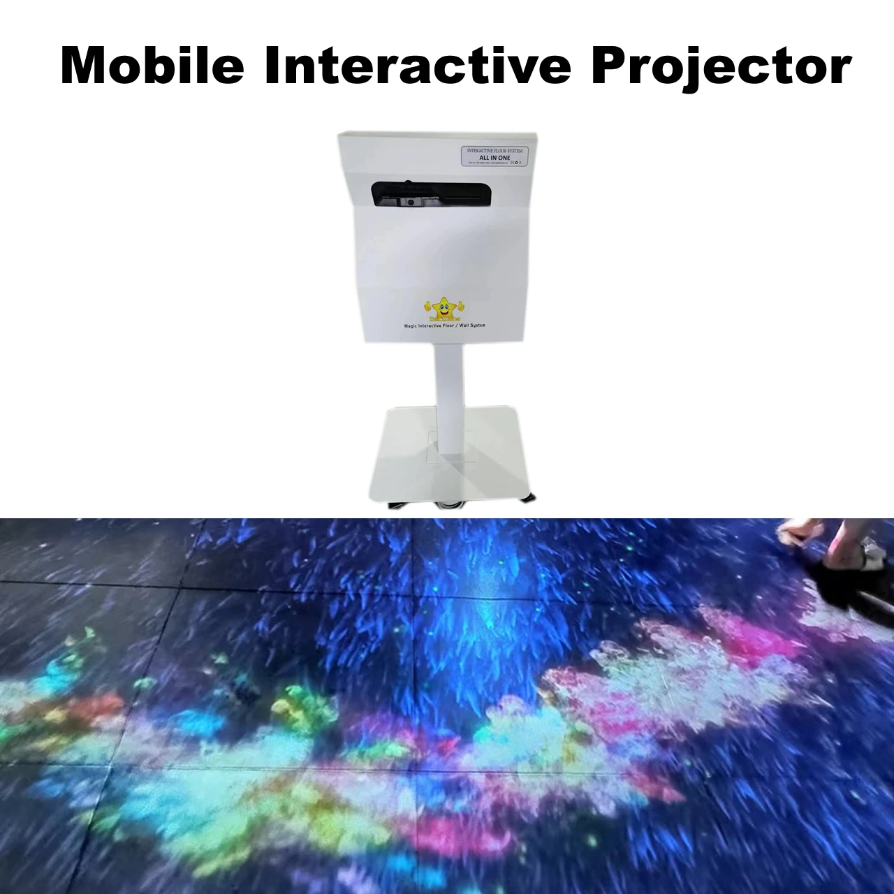 2024 Newest Mobile All In One Interactive Projection For Amusement Park ...
