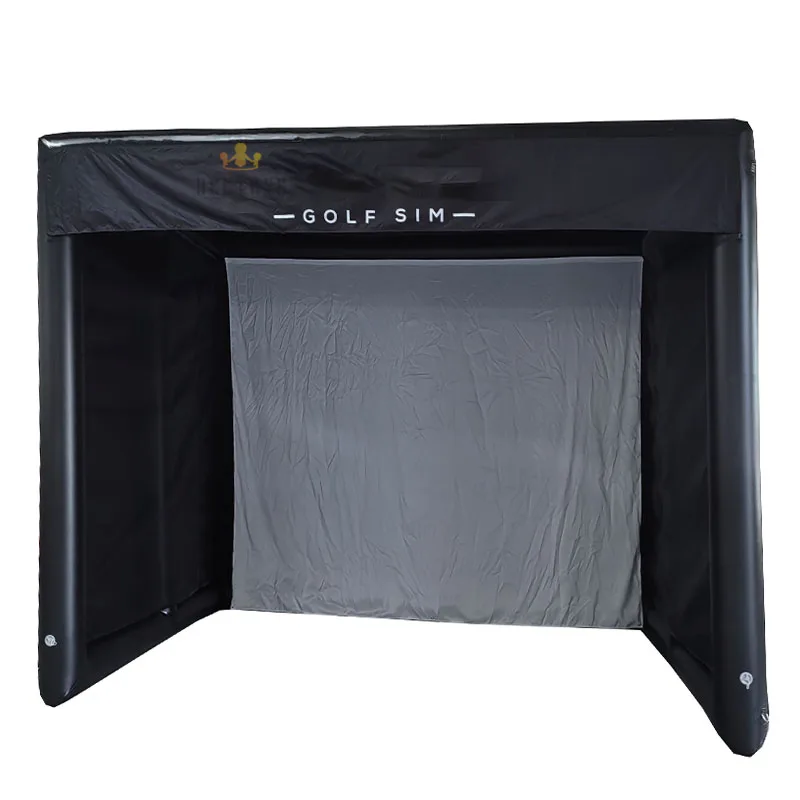 Commercial Custom Home Golf Simulator Enclosure Driving Range Tent ...