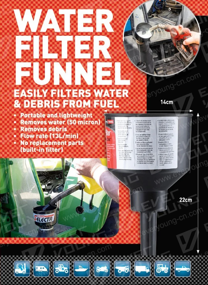 Portable Funnel Oil Water Separator - Efficient & Durable