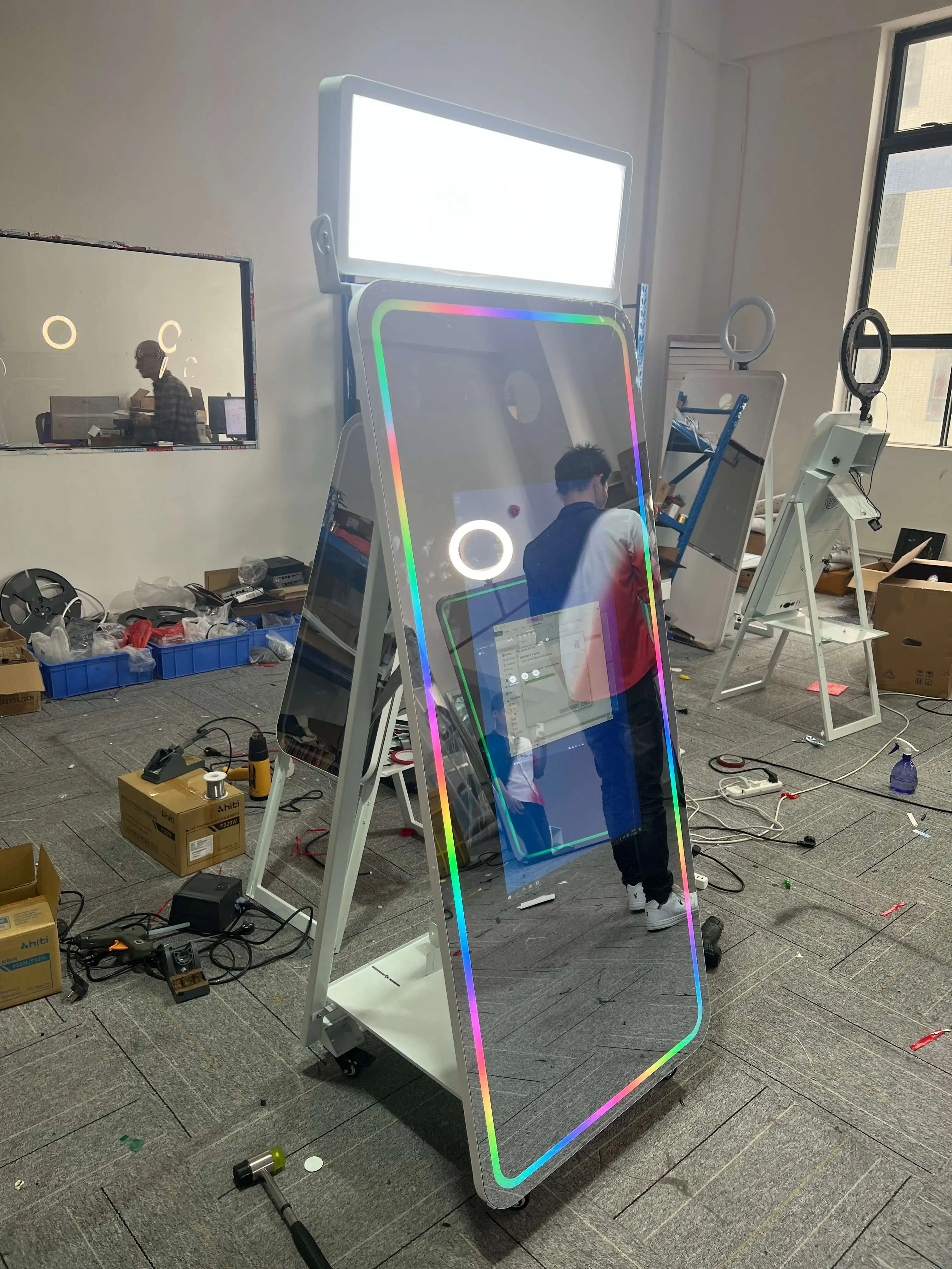 Traditional Popular Magic Mirror Photo Booth Machine,Fotomaton Magico ...